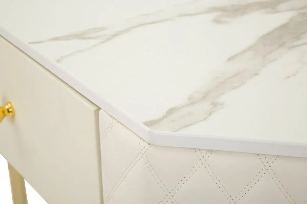Designová konzole Pembroke 84,5 cm bílá