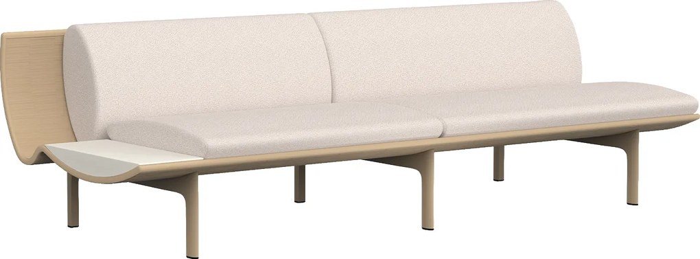Gandiablasco designové zahradní sedačky Dunne 3 Seater Sofa With Table