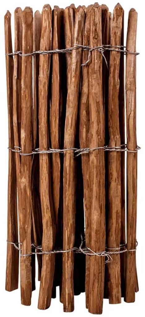 Laťkový plot lískové dřevo 90 x 500 cm