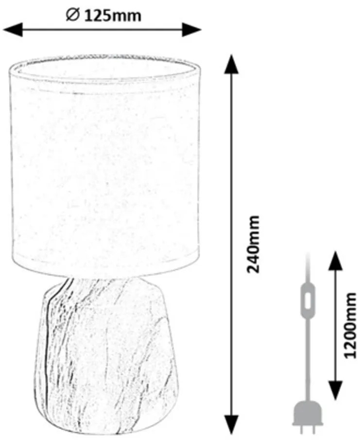 Rabalux NALISA stolní lampa 74067