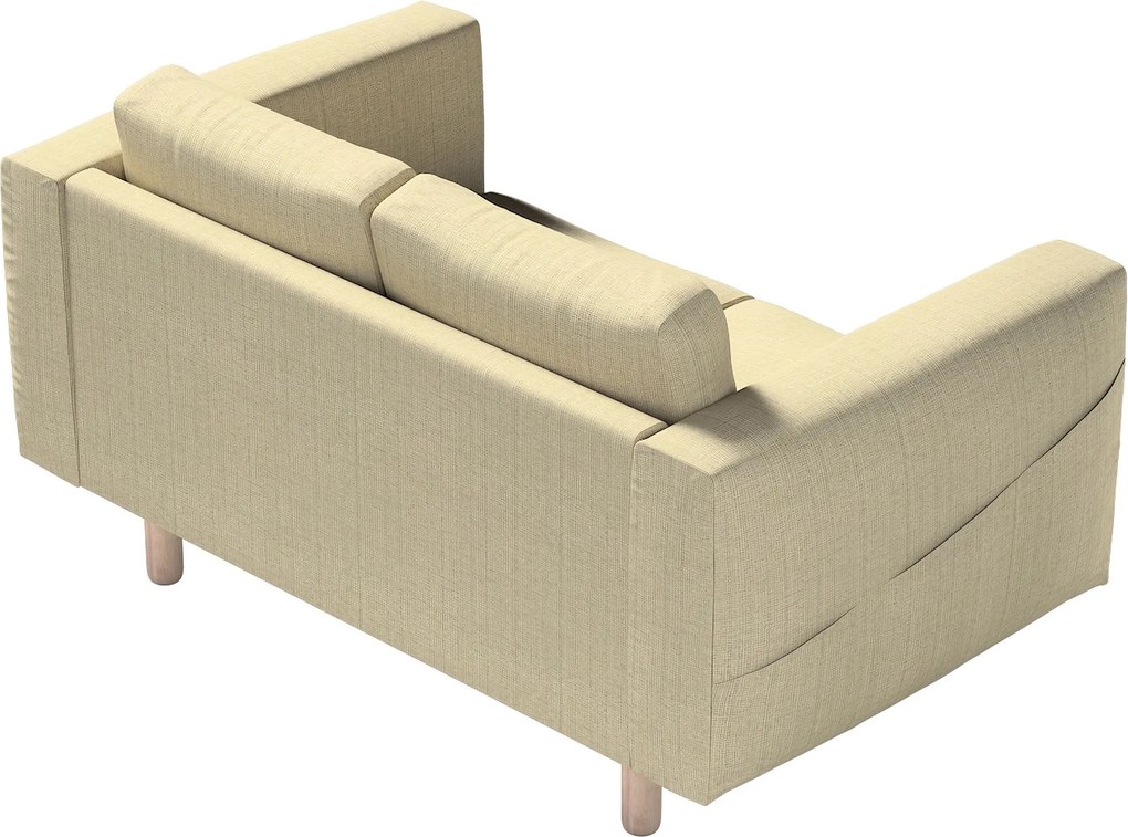 Potah na pohovku IKEA Norsborg 2-místná barva béžová látka pletený vzor