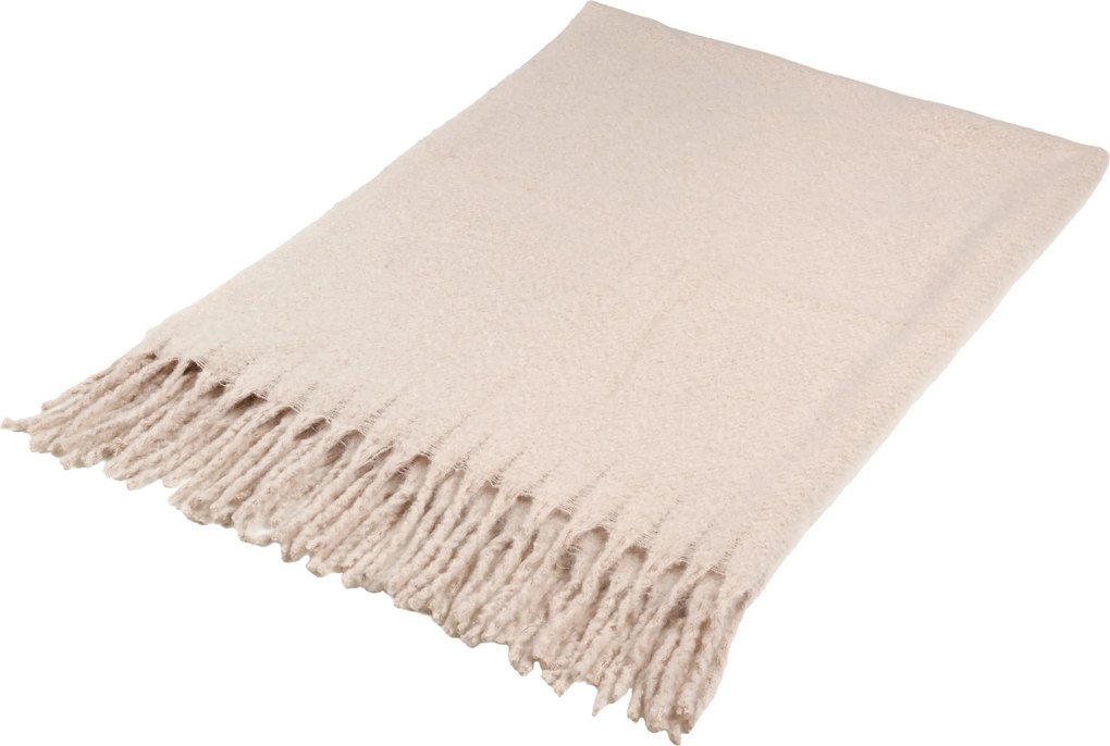 Livarno® Hebká deka, 130 x 170 cm (béžová)