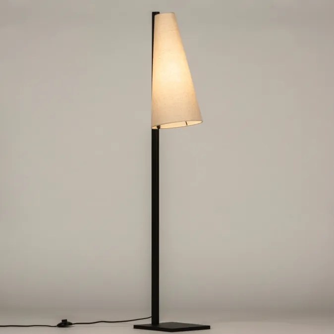 Stojací designová lampa Cionne Taupe and Black