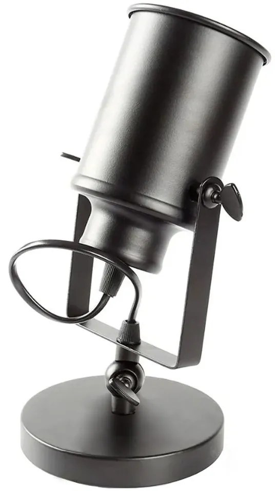 Toolight Stropní nástěnné svítidlo reflektorové bodové černé E27 APP486-1C