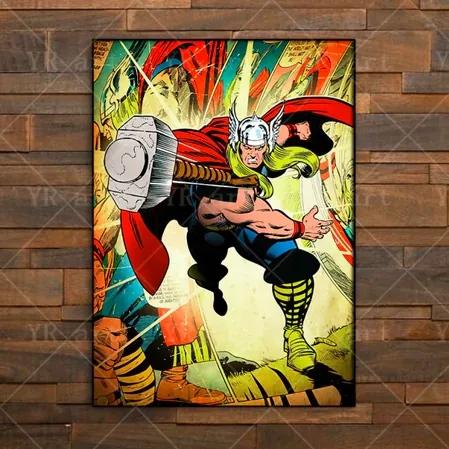 Obraz Marvel Superhrdinové, více motivů Motiv: MW-K10 Thor, Rozměry (cm): 20x25 cm