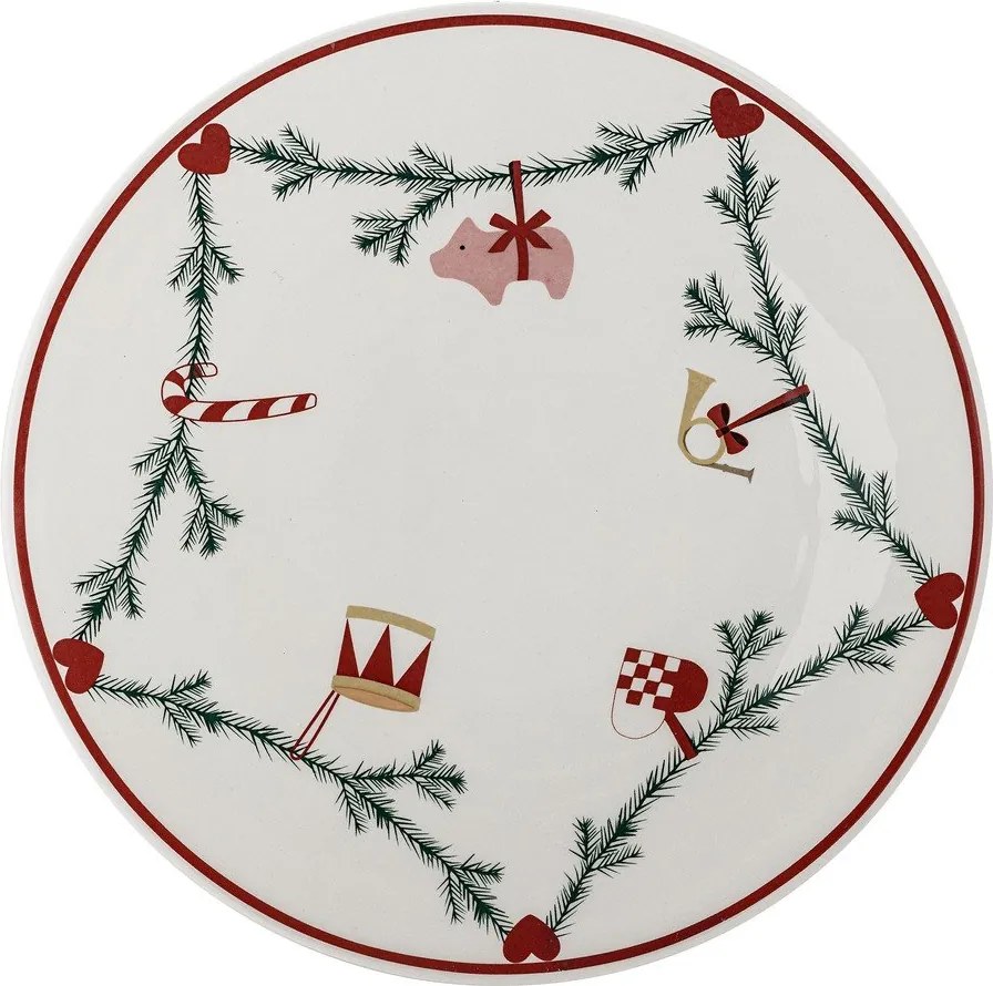 Kameninový tác s vánočním motivem ø 35 cm Yule – Bloomingville