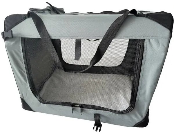 Přepravka látková Dogcrate 82x58x58 šedý A.K.