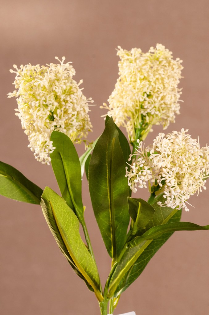 Paramit SKIMMIA Aranžovací květina bílá 58 cm