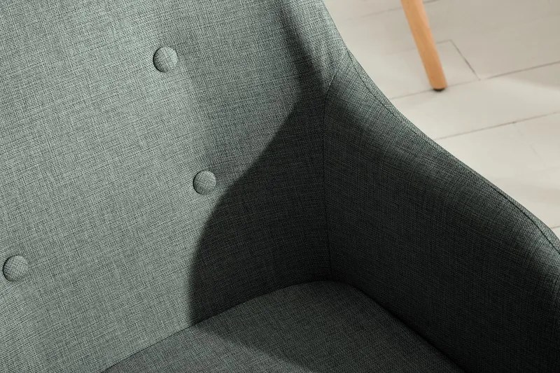 Skandinávská židle, struktura šedá / 36823