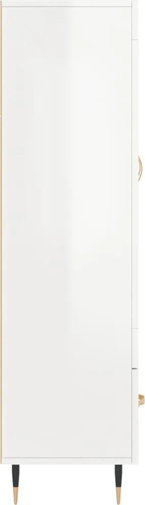 vidaXL Skříň highboard 69,5 x 31 x 115 cm kompozitní dřevo [828278] Barva: Betonová šedá