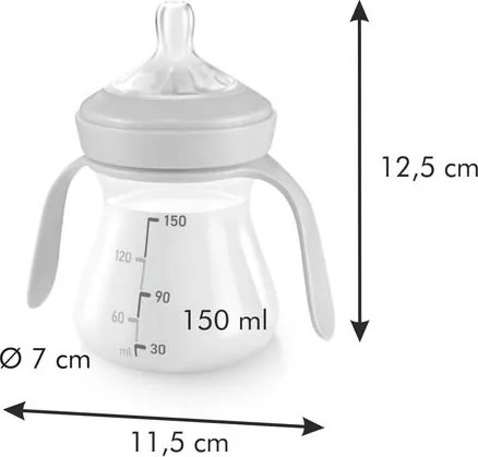 TESCOMA Láhev PAPU PAPI 150 ml, růžová