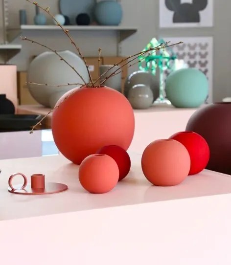 COOEE Design Váza Dusty Red - 10 cm