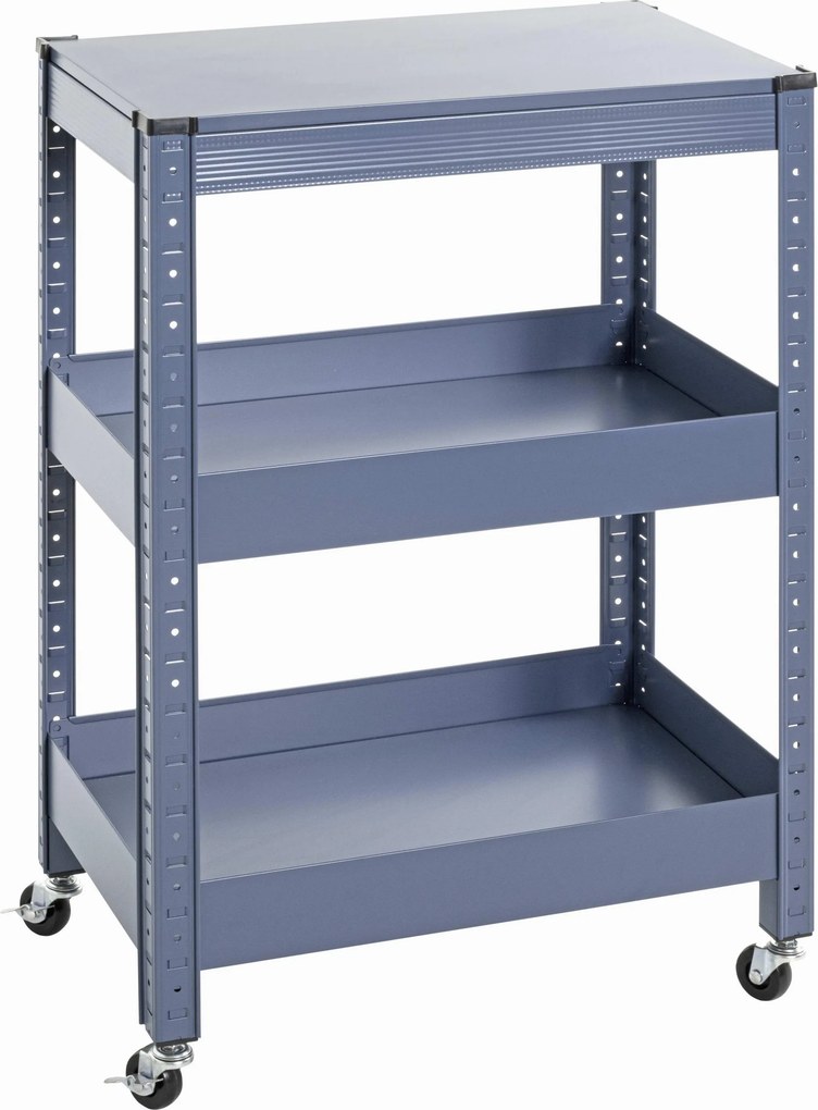 XXXLutz SERVÍROVACÍ VOZÍK, modrá, 50/32/75 cm - Barové vozíky - 001931021301
