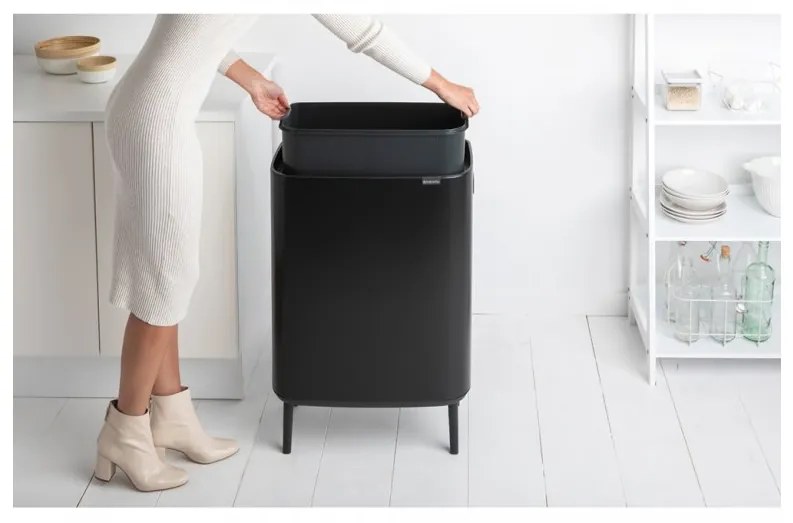 Brabantia BO TOUCH BIN HI Dotykový odpadkový koš 60 l - matná černá