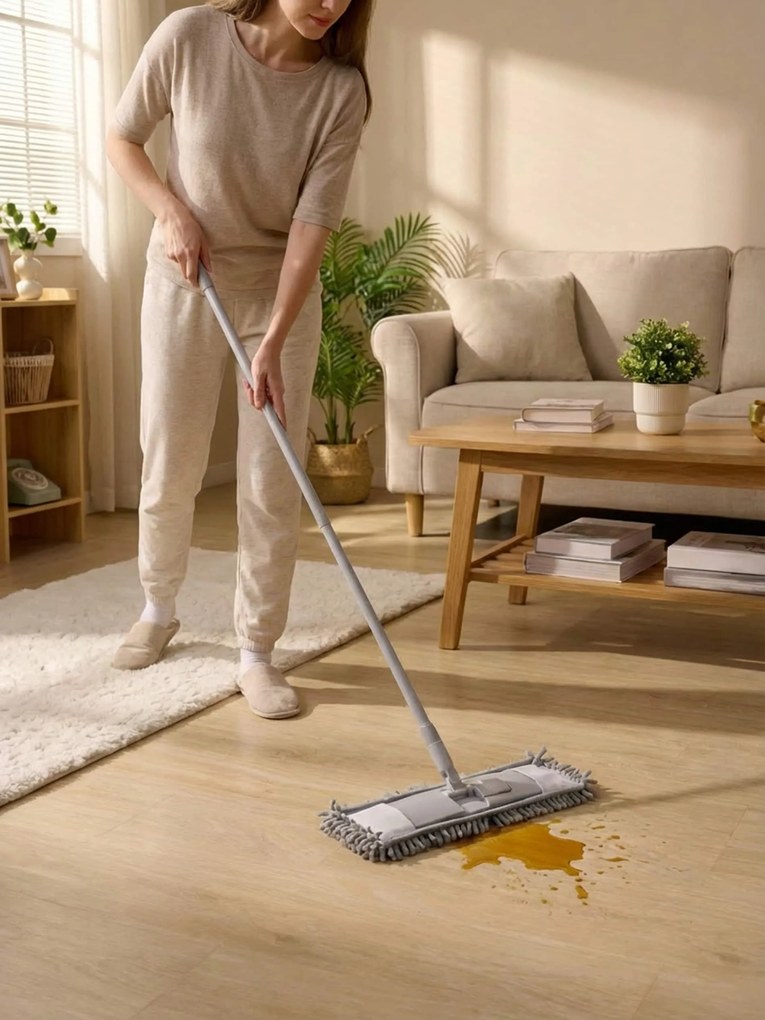Sinsay - Mop s teleskopickou rukojetí - béžová
