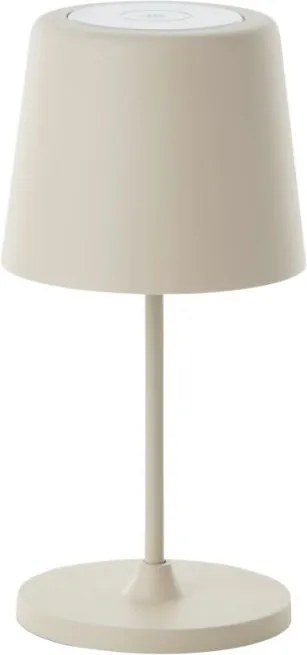 Brilliant G90939/09 Venkovní AKU stolní lampa KAAMI béžová USB-C