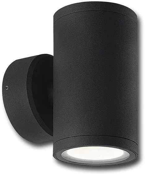 Led světlo mcled led svítidlo verona 2r, 14w, 3000k, ip65, černá barva