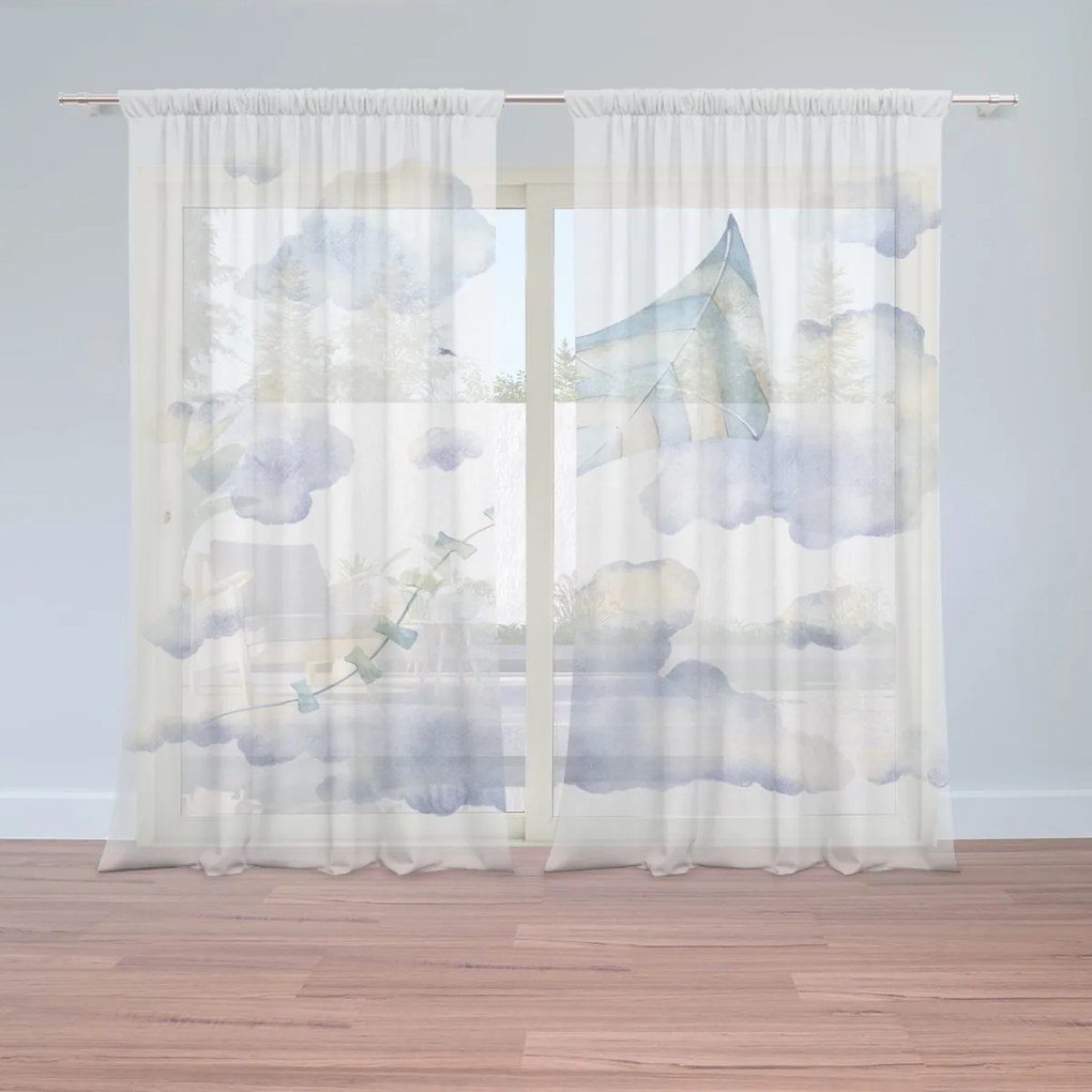 Sablio Záclony Bezstarostný den: 2ks 150x250cm