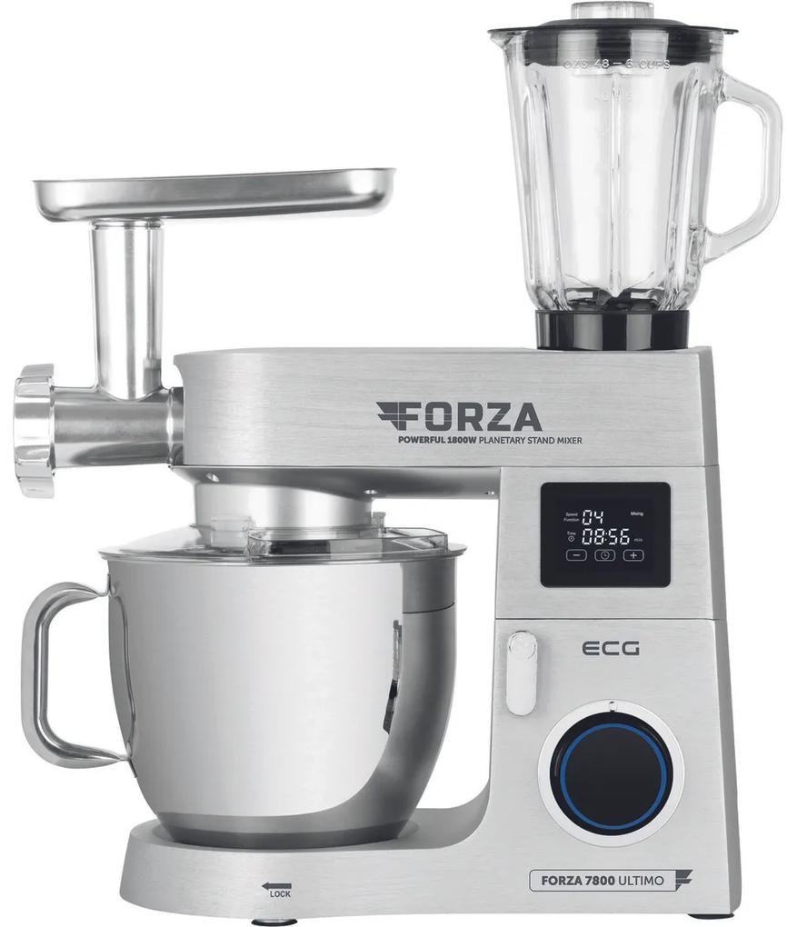 ECG Forza 7800 kuchyňský robot Ultimo Argento