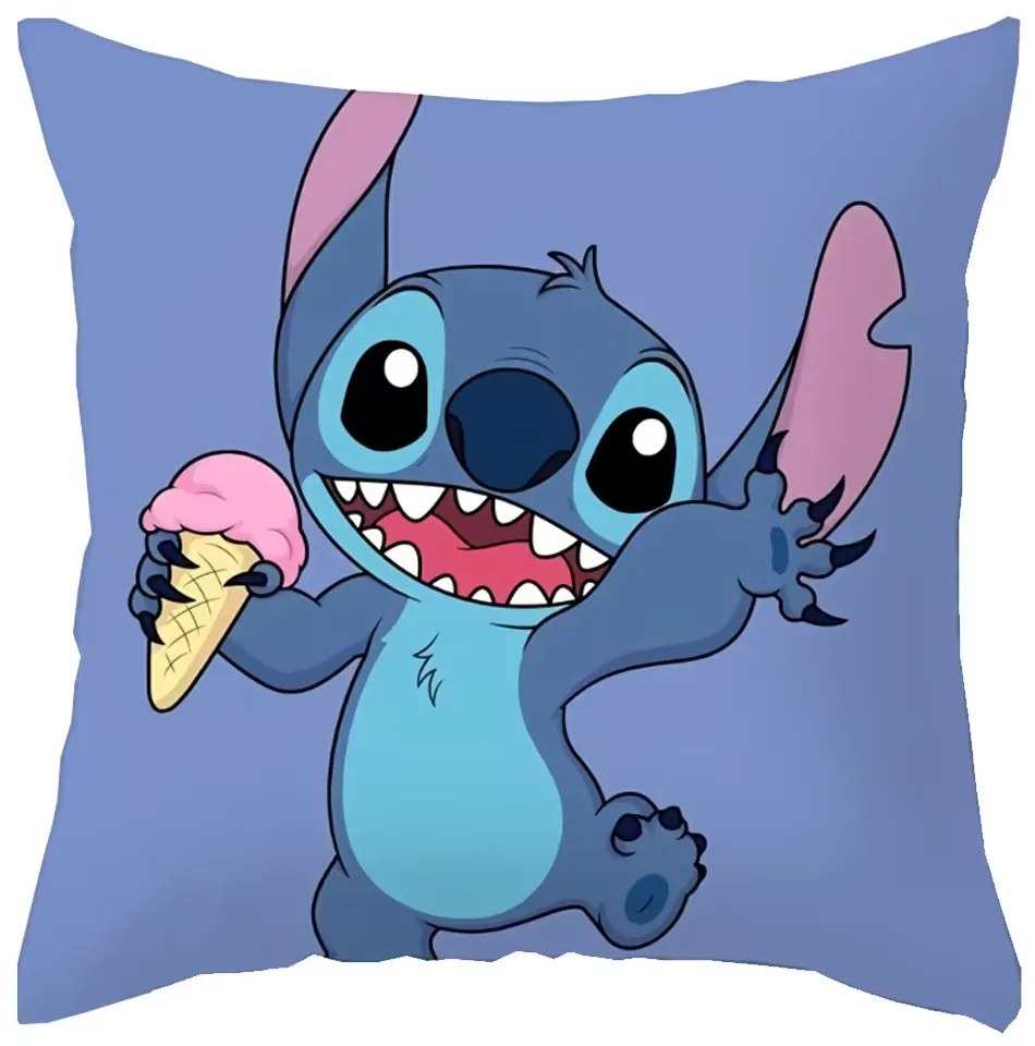 Potah na polštářek Disney Lilo & Stitch mix motivů Varianta: zmrzlina