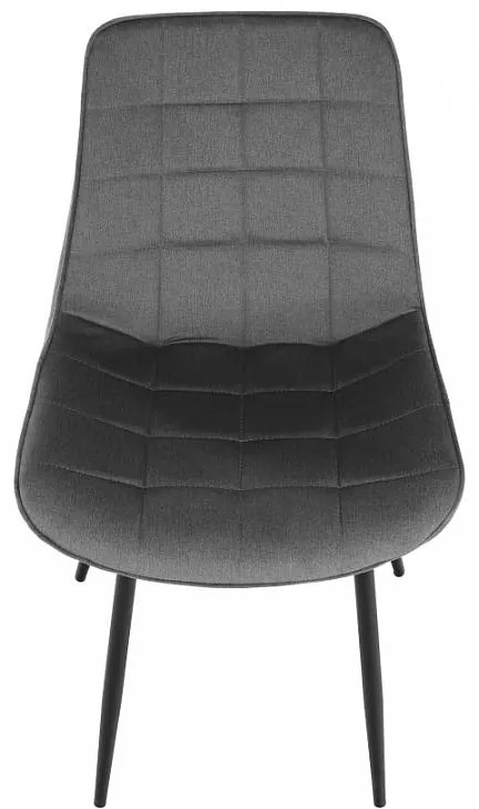 Tempo Kondela Jídelní židle SARIN, šedá/černý kov