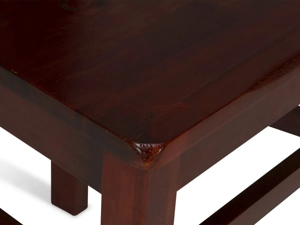 furniture-nabytek.cz - Sada 2 masivních dřevěných židlí Catello z borovice, hnědá, lakovaná