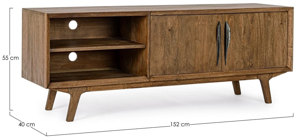 BIZZOTTO TV stolek SHERMAN 55x152 cm 0746834