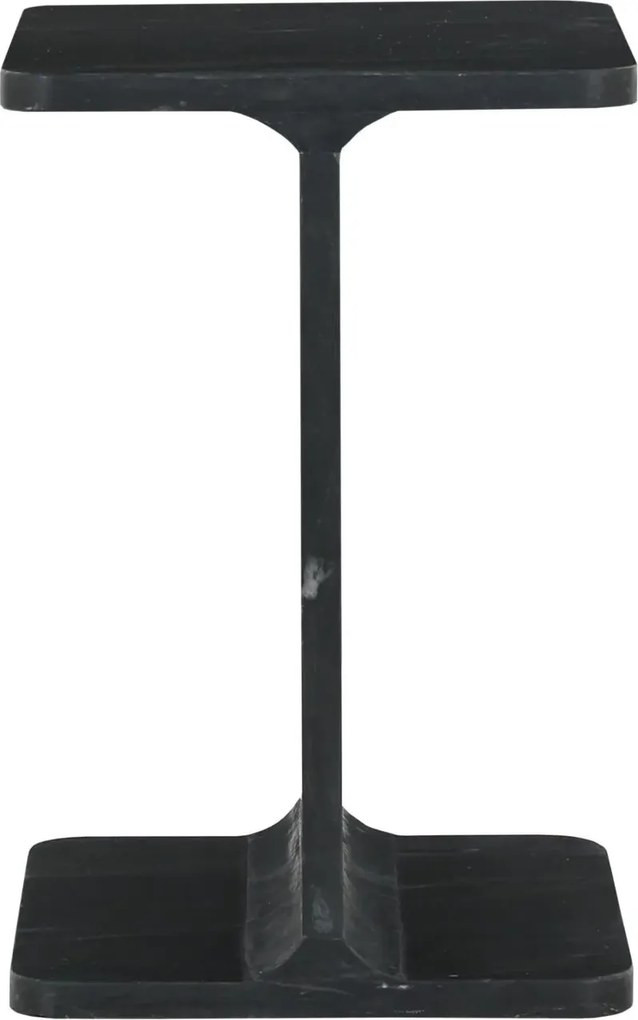 Odkládací stolek Avola 30 cm černý mramor