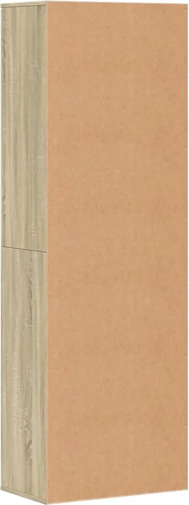 Skříň highboard dub sonoma 60 x 35 x 180 cm kompozitní dřevo 3276667