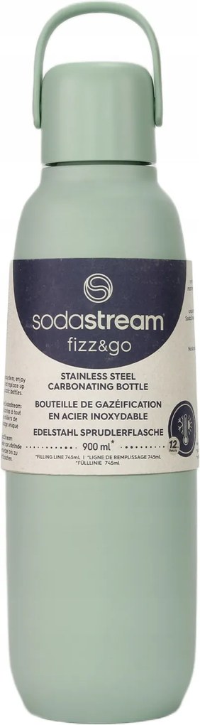 Termoláhev Sodastream Fizz&go Mint Mátová 900 ML Lahev Na Pití Termoska