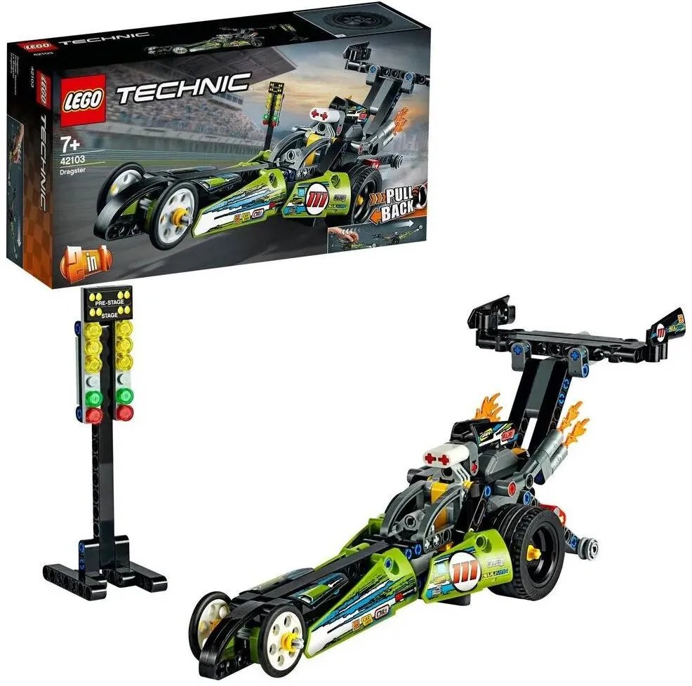 Lego stavebnice lego technic 42103 dragster