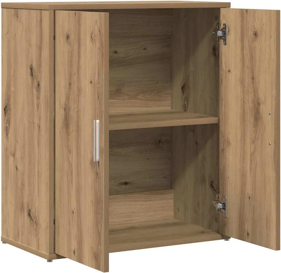 Servírovací skříň 2 ks Artisanový dub 60 x 31 x 70 cm 3365551