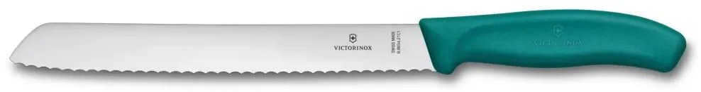Victorinox - Kuchyňský nůž na chleba SWISS CLASSIC 21 cm tyrkysová