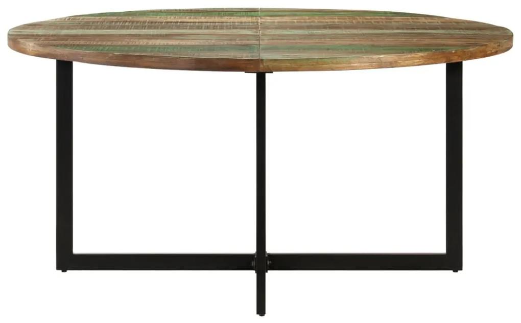 vidaXL Jídelní stůl 150 x 75 cm masivní recyklované dřevo
