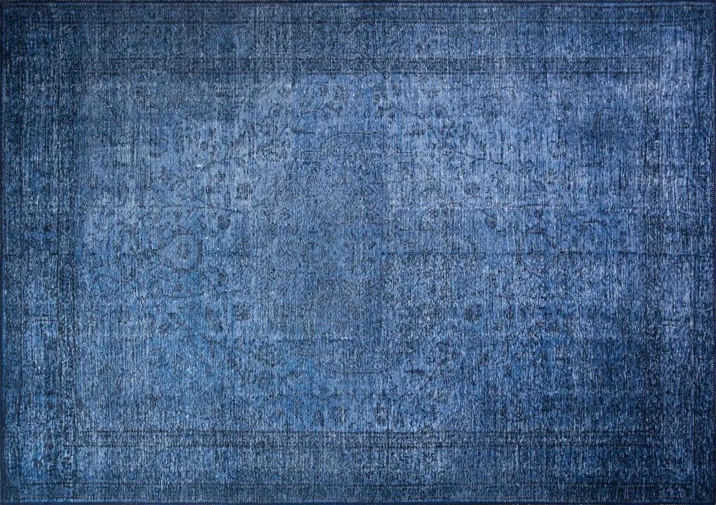 Conceptum Hypnose Kusový koberec Dorian Chenille - Dark Blue AL 138, Vícebarevná Rozměr koberce: 150 cm KRUH
