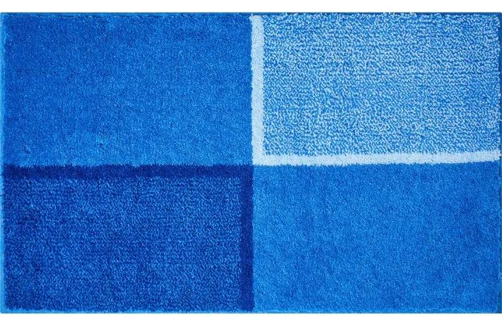 GRUND DIVISO Koupelnová předložka modrá 70x120 cm