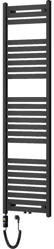 Mexen Uran, elektrické topné těleso 1800x500 mm + topná tyč 900 W, černá, W105-1800-500-2900-70