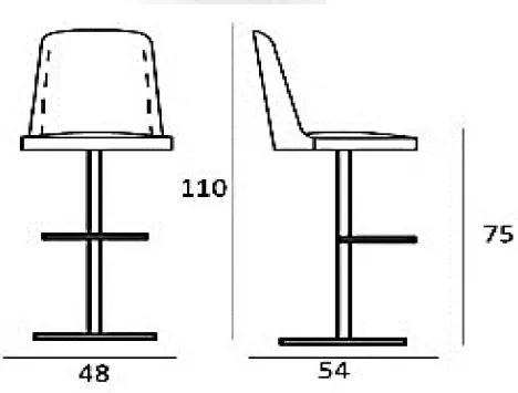TORRE - Barová židle DA VINCI - otočná