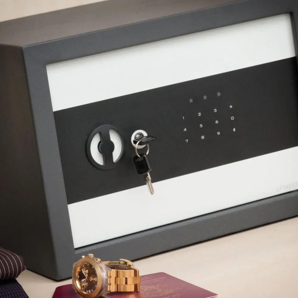 Elektronický bezpečnostní sejf InnovaGoods, 35 x 25 cm