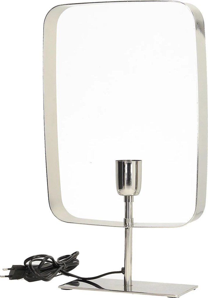 Stolní lampa Theo Silver výška 46 cm