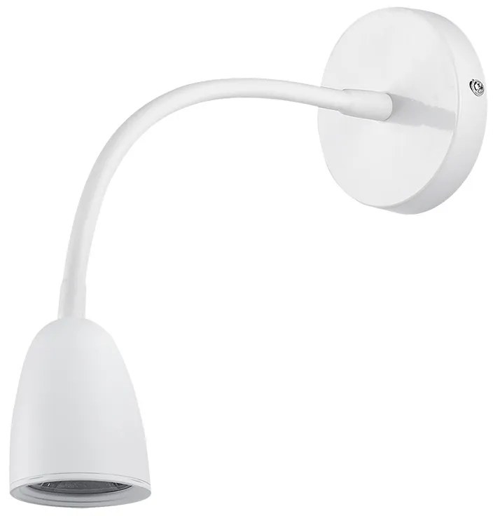 SOLIGHT LED nástěnná lampička, stmívatelná, 4W, 280lm, 3000K, bílá