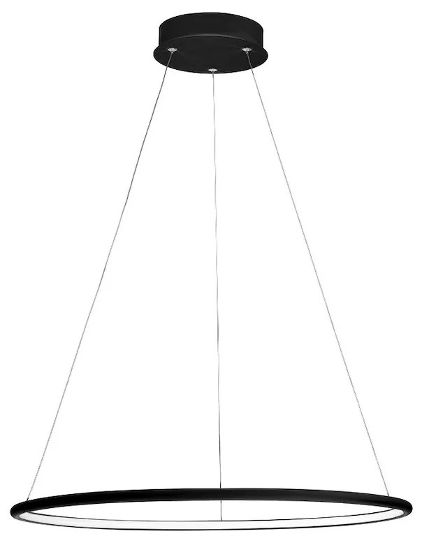 Závěsné LED svítidlo Orion, 1x LED 22w, 3000k, b