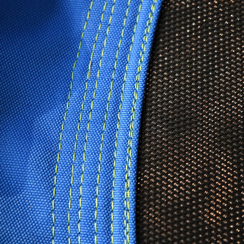 Zahradní houpací hnízdo Outsunny Ø100x120-180 cm s nastavovací výškou, provazy a vlajkami pro děti a dospělé, nosnost 80 kg, vhodné do interiéru i ex…