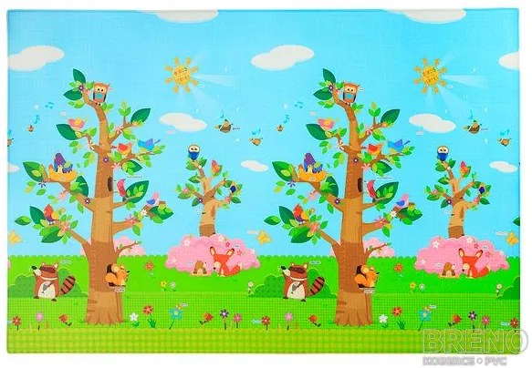 Breno Kusový koberec Dwinguler Ptáci v korunách, 140x210 cm, Vícebarevné