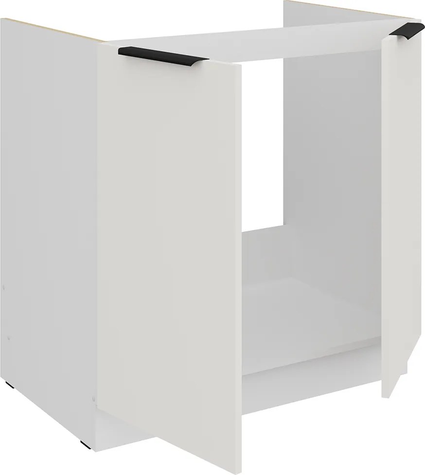 ARIA wh | dolní skříňka 80 ZL 2F dřezová | 80 cm | ANTI FINGERPRINT povrch | bílá