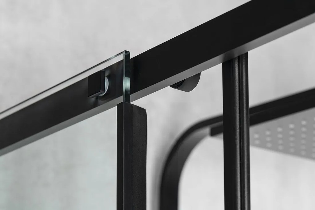Polysan Polysan, ALTIS LINE BLACK obdélníková sprchová zástěna 900x800 mm, L/P varianta, rohový vstup, AL1592BAL1582B