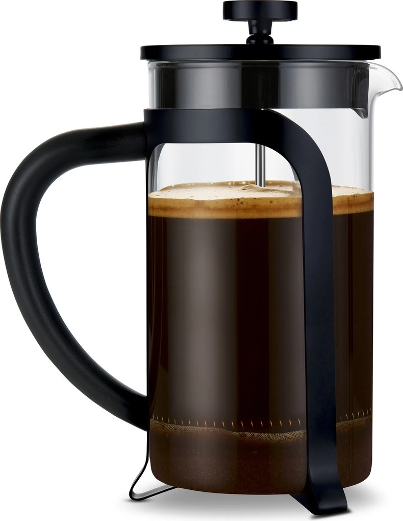 Tchibo - Konvička french press 800 ml - barva: černá