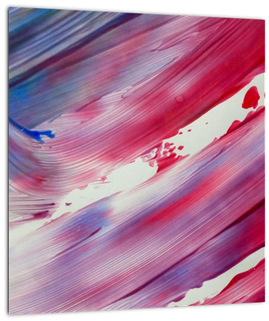 Obraz - růžovomodré barvy (30x30 cm)