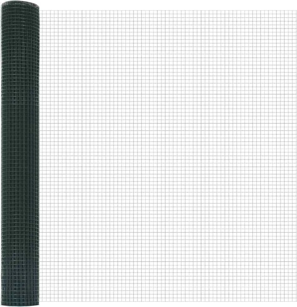Svařované drátěné ploty s hroty 10 x 1,2 m Ocel potažená PVC 3352049