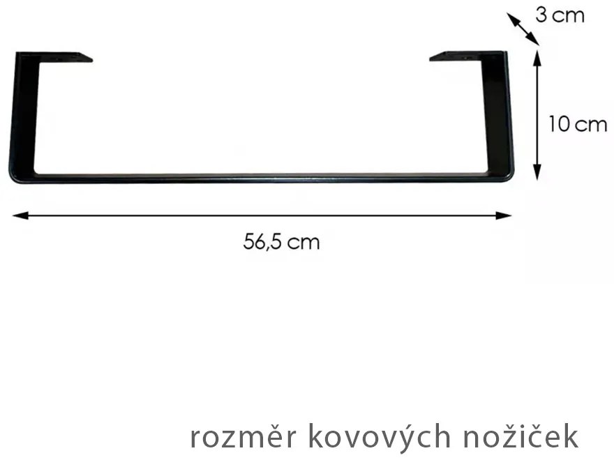 Obývací stěna CALI | 3 díly | sestava C | artisan